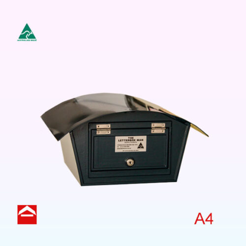 Suburban Rear Opening Aluminium Letterbox (206) - The Letterbox Man