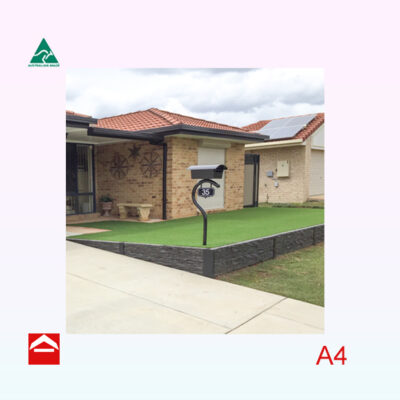 Suburban Rear Opening Aluminium Letterbox (206) - The Letterbox Man